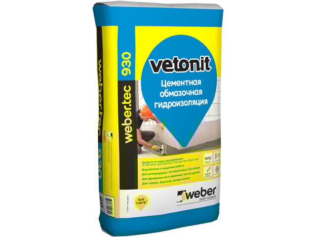 weber.tec 930 : гидроизоляции > Сухие смеси | Weber Belarus